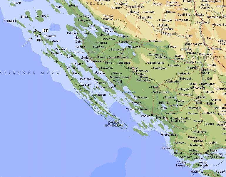 Sjeverna Dalmacija ,Northern Dalmatia , Norddalmatien , Dalmazia ...