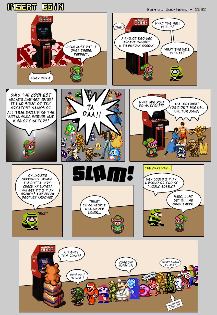 Insert Coin - Not Just Another Sprite Comic