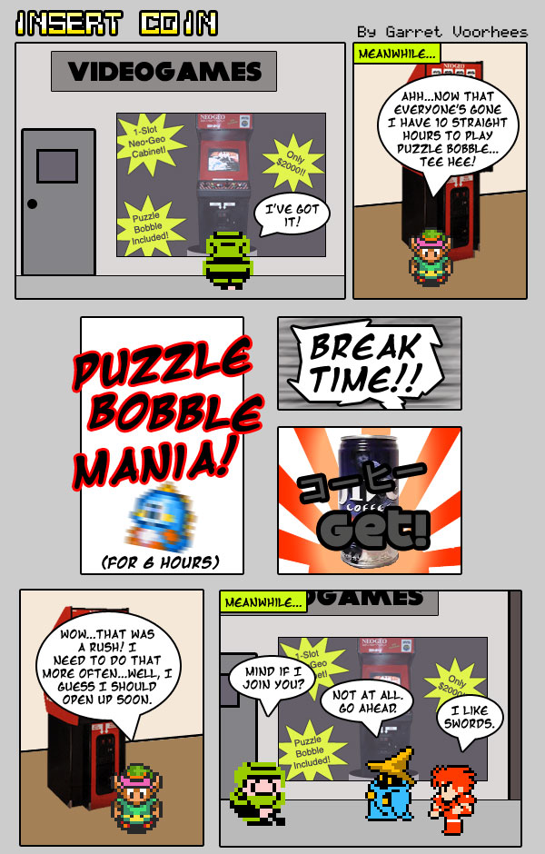 Insert Coin - Not Just Another Sprite Comic