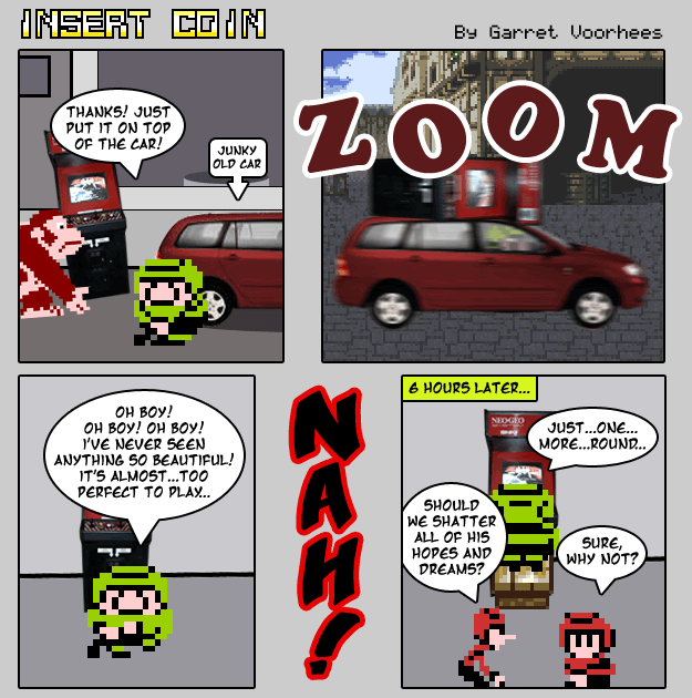 Insert Coin - Not Just Another Sprite Comic
