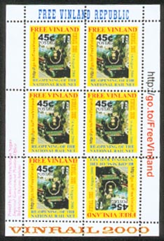 Stamp Catalog - Free Vinland Republic.