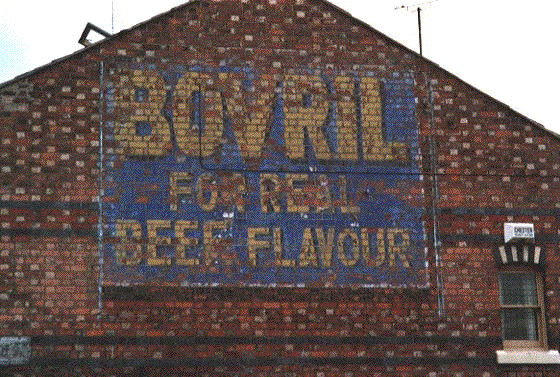 Borin Van Loon: Signs from outside Ipswich: Bovril
