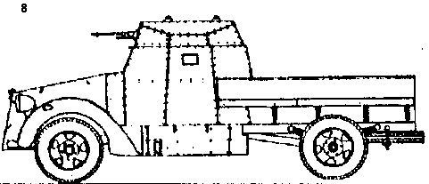 Old Irish Built Armored Vehicles