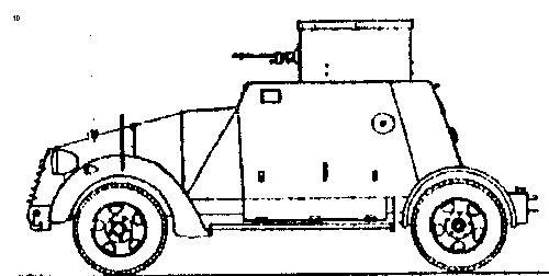 Old Irish Built Armored Vehicles