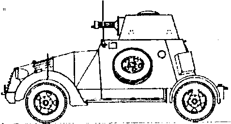 Old Irish Built Armored Vehicles