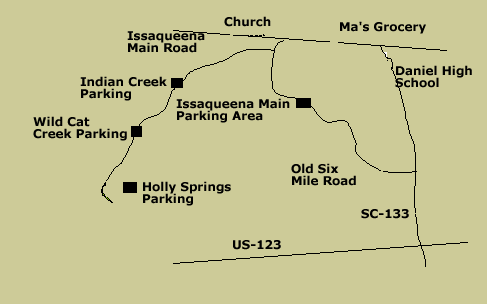 Parking : Plan A Trip : Issaqueena Bike Trails