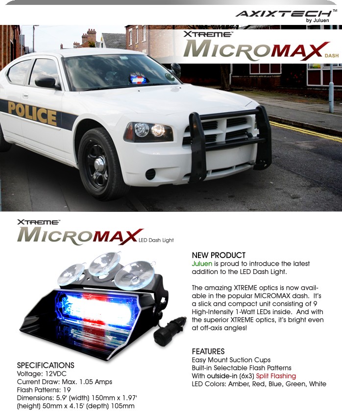 XTREME MICROMAX LED DASH