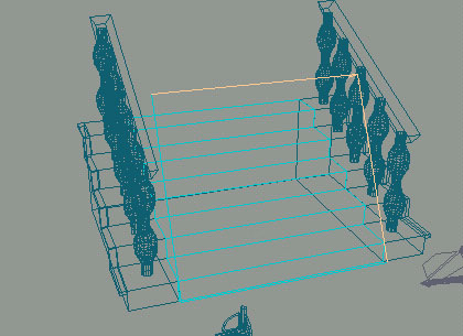 Now click on the Planar UV projection button and then select each of ...