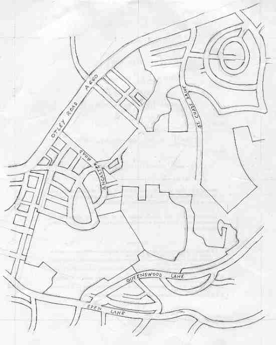 Map Of West Park