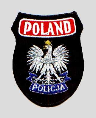 EMBLEMAS DE LA POLICIA DE POLONIA - POLAND POLICE PATCHES