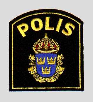 EMBLEMAS DE LA POLICIA DE SUECIA - SWEDEN POLICE PATCHES