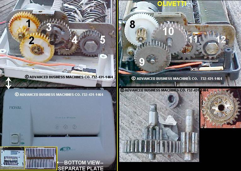 orca micro Royal shredder