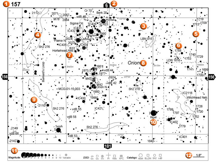 Star Maps 9.5, a water resistant star atlas with removable pages
