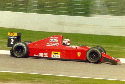 Nigel Mansell Images: 1989 - 1990: Ferrari