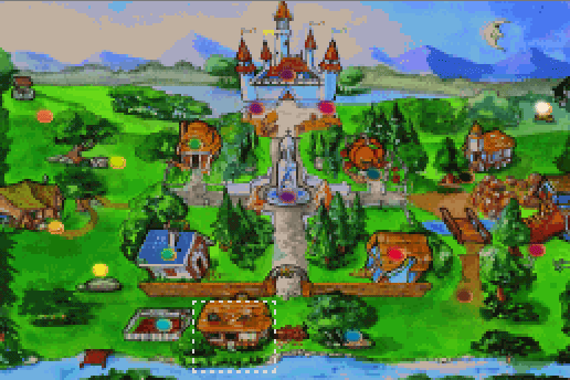 Map Of The Mixed Up Mother Goose World