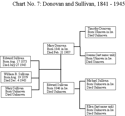Edward Sullivan Family History