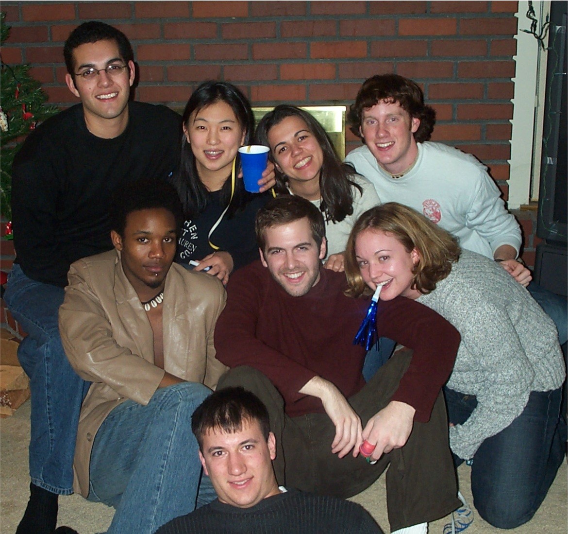 Here's a pic of me and my roommate jane..