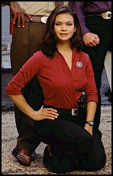 Nia Peeples in "Walker Texas Ranger" - 1999-2001