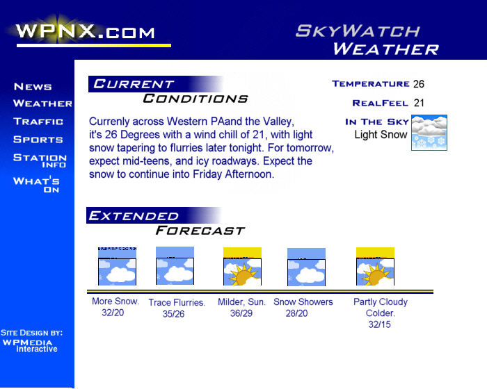 The SkyWatch Forecast