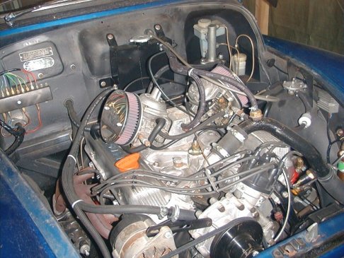 Morris Minor V8 - Engine and gearbox