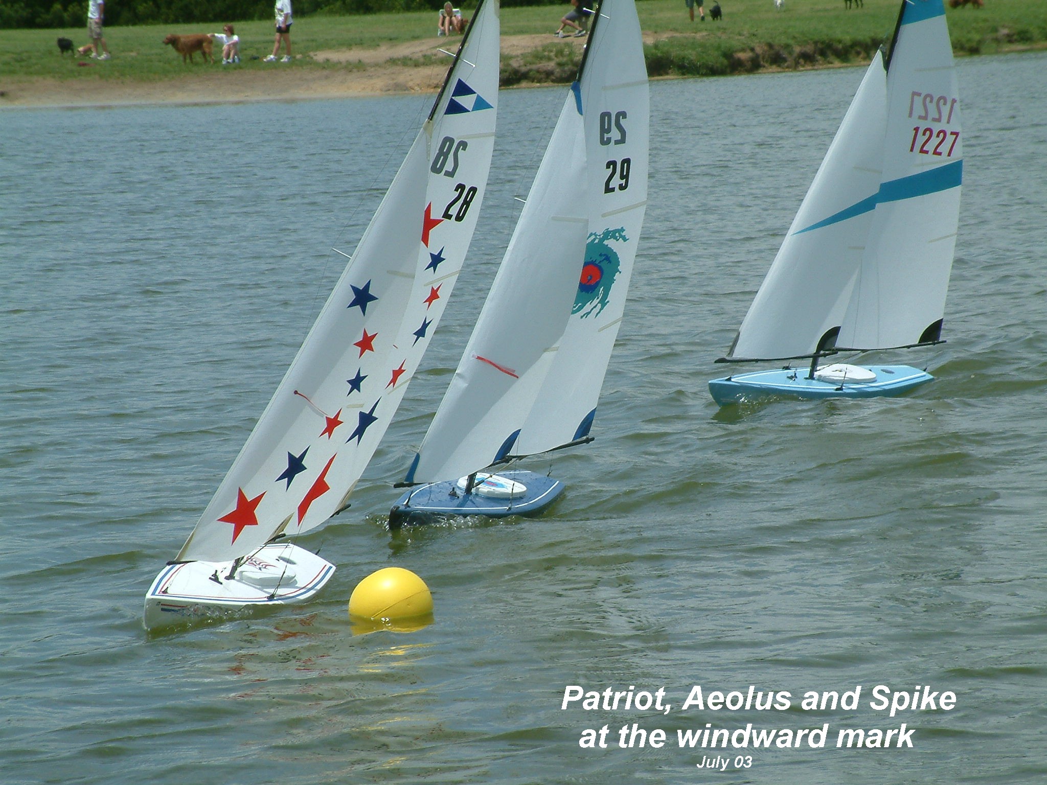 Soling One Meter Class - Charleston Model Yacht Club