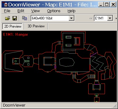 Valavanis Jim - DoomViewer - 2D / 3D Doom / Doom2 / Heretic / Hexen / Strife Viewer