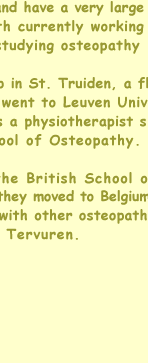 Osteopathic Profiles Of Chris Ruddick And Tina Wissman