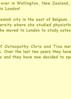 Osteopathic Profiles Of Chris Ruddick And Tina Wissman