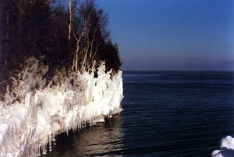 Cave Point Shore Ice