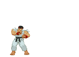 Ryu Street Fighter Hadouken Gif