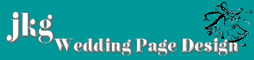 jkg Wedding Web Page Design Home Page