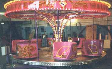 J M LEISURE FUNFAIRS.childrens waltzer ride