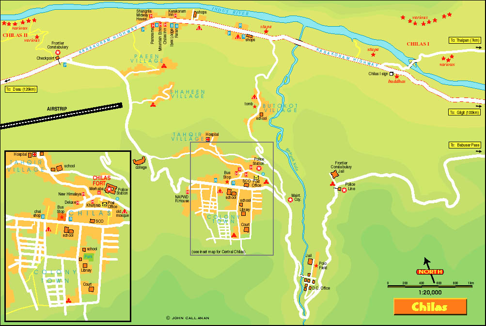 Karakoram Highway, Chilas, Gilgit Agency, Pakistan