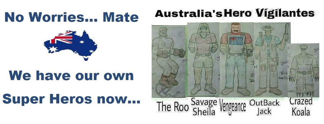 The Awesome Aussie's - from The Austalian Super Hero Project ...