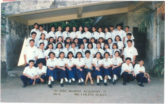 The Mabini Academy Batch '98 Section A