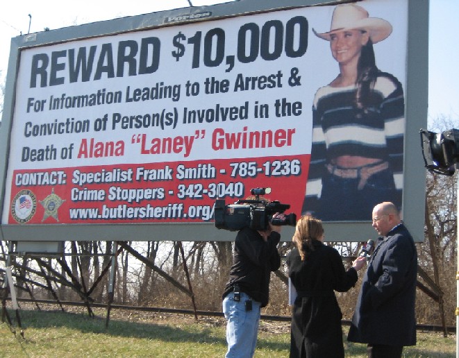 Justice for Laney Gwinner - Unsolved Murder Victim from Fairfield, Ohio