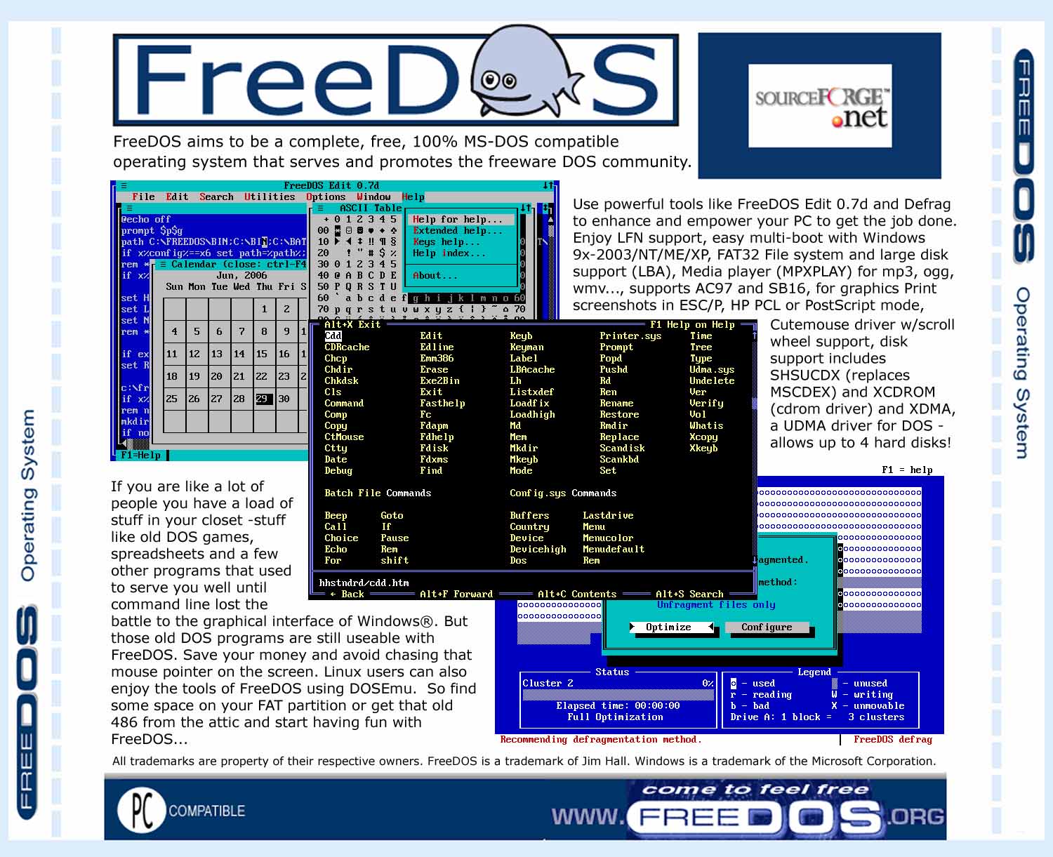 FreeDOS Labels Site