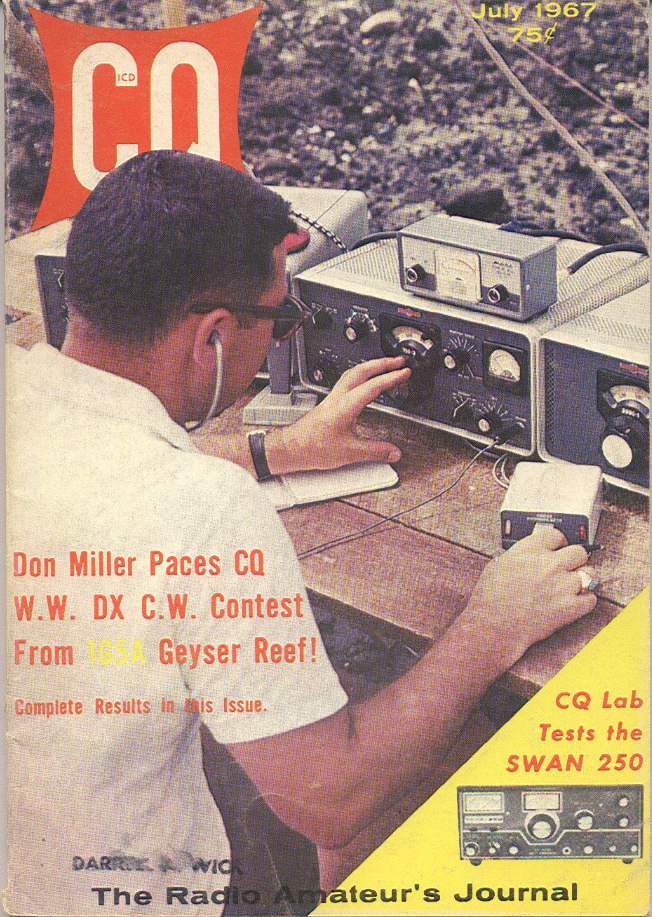 July 1967 CQ Cover Photograph