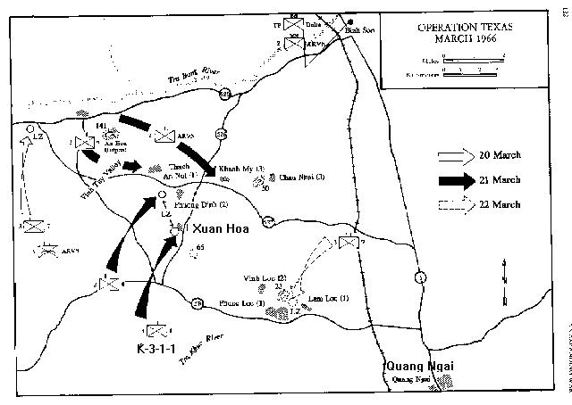 Operation Texas Republic of South Vietnam 3-21-66