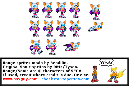 Rouge Sprites
