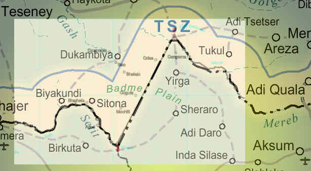 What and where is Badme?