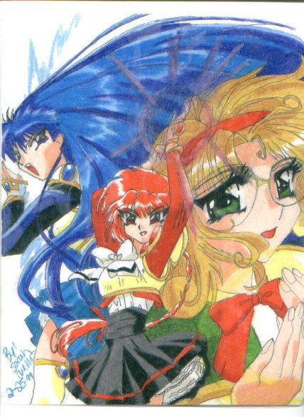 Kaoru's Anime Universe -- Sarah's Fan Art Gallery 1