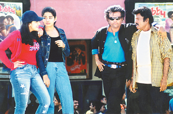 SUPER STAR RAJINIKANTH'S BABA STILLS