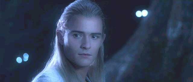 Legolas Smiling