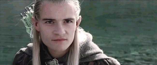 Legolas Smiling
