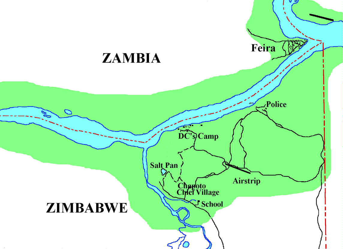 Kariba Angling Society - Maps Kanyemba Area