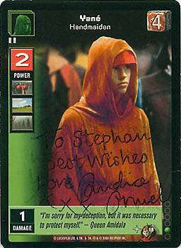 Star Wars Autographs - Candice Orwell