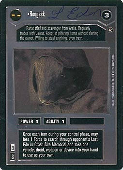 Star Wars Autographs - Sadie Eden