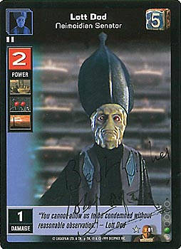 Star Wars Autographs - Toby Longworth