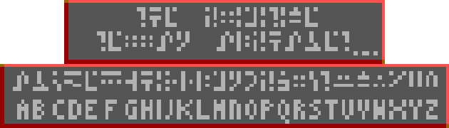 The Standard Galactic Alphabet